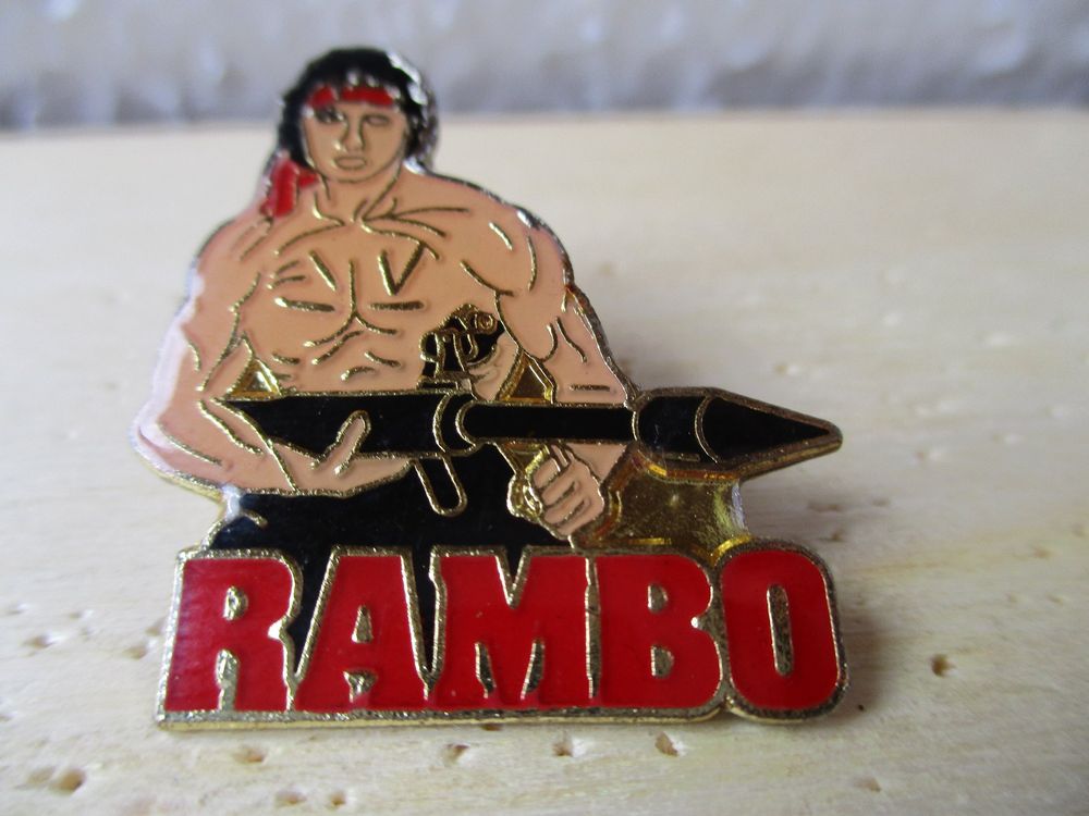 Rambo Sylvester Stallone Pin (Neu (gemäss Beschreibung)) in Felsberg ...