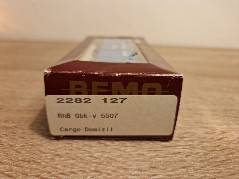 Bemo 2282 127 Güterwagen Cargo Domizil H0m (Gebraucht) in St-Aubin ...