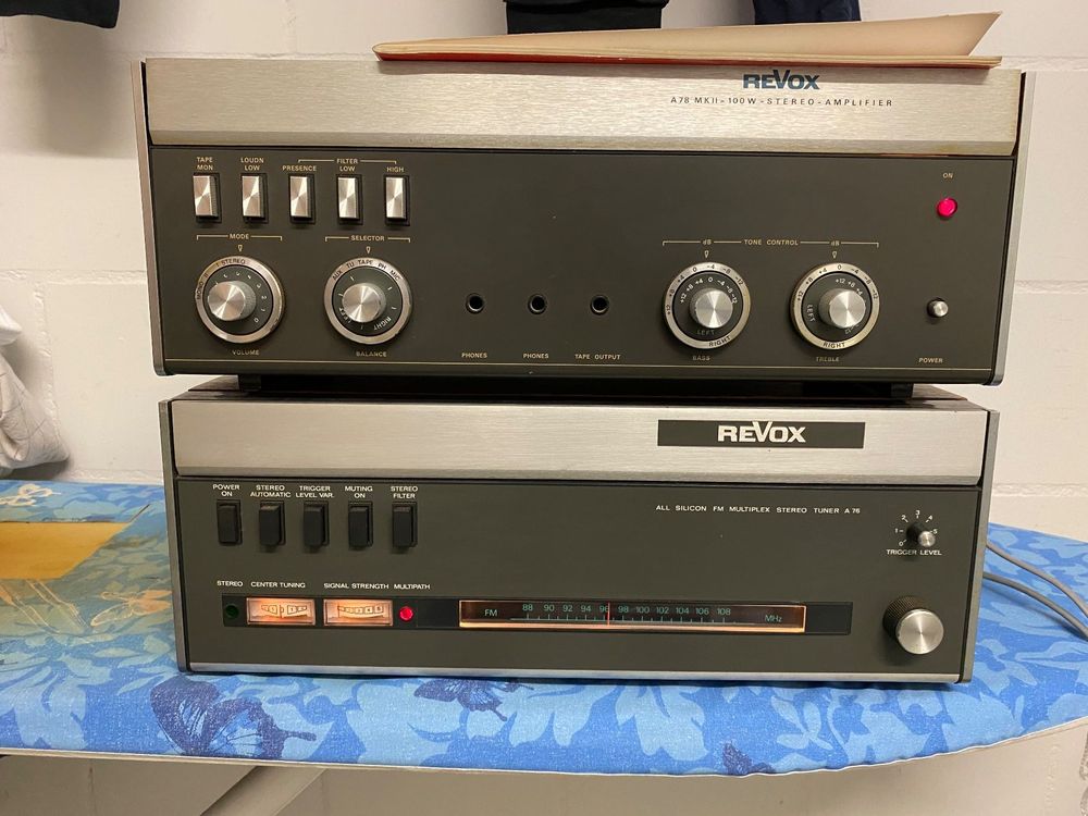 Revox A76/A78 (Gebraucht) in Reinach BL für CHF 199 – mit Lieferung auf Ricardo kaufen