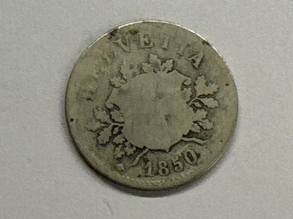 10 Rp. Schweiz 1850 s (Gebraucht) in Herisau für CHF 1 – mit Lieferung auf Ricardo kaufen
