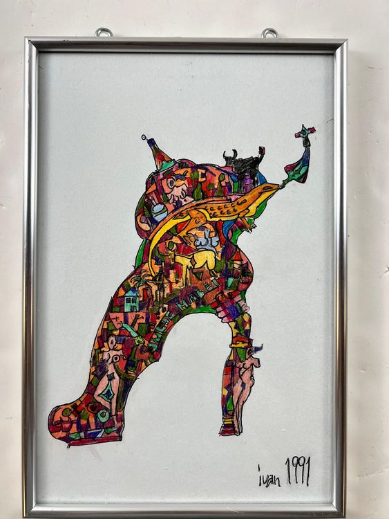 Ivan Hotz (19??-2021) Mischtechnik (Gebraucht) in Neuhausen am Rheinfall für CHF 15 – mit ...