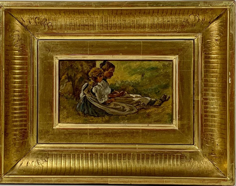 Schweizer Schule um 1880 Gemälde von Personen (Gebraucht) in Root für CHF 330 – mit Lieferung ...