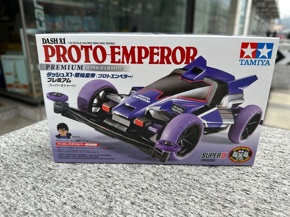 🔥 Tamiya Mini4wd Proto Emperor premium 🔥 (Neu und originalverpackt) in ...
