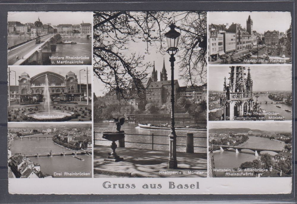 Fotokarte Gruss Aus Basel Mehrbildkarte BS | Kaufen auf Ricardo