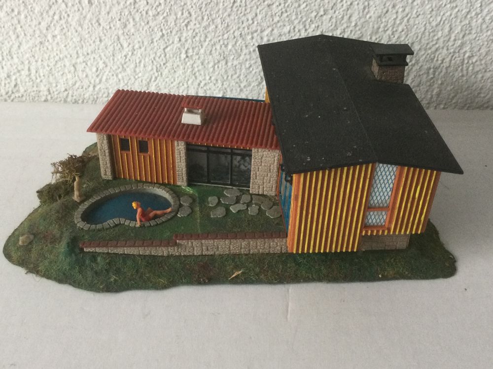 Häuser 12 Stk. Verschiedene, Spur HO, Modellbausatz, alt | Kaufen auf ...
