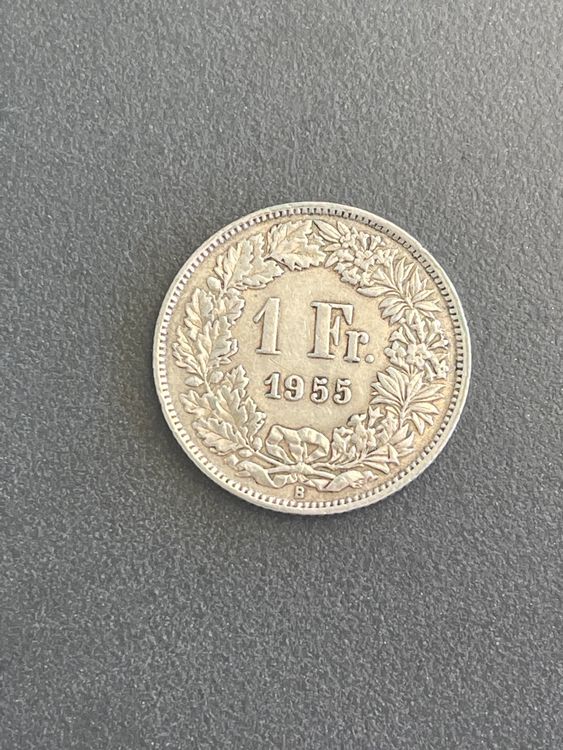 1 Franken 1.- 1955 Silber | Kaufen auf Ricardo