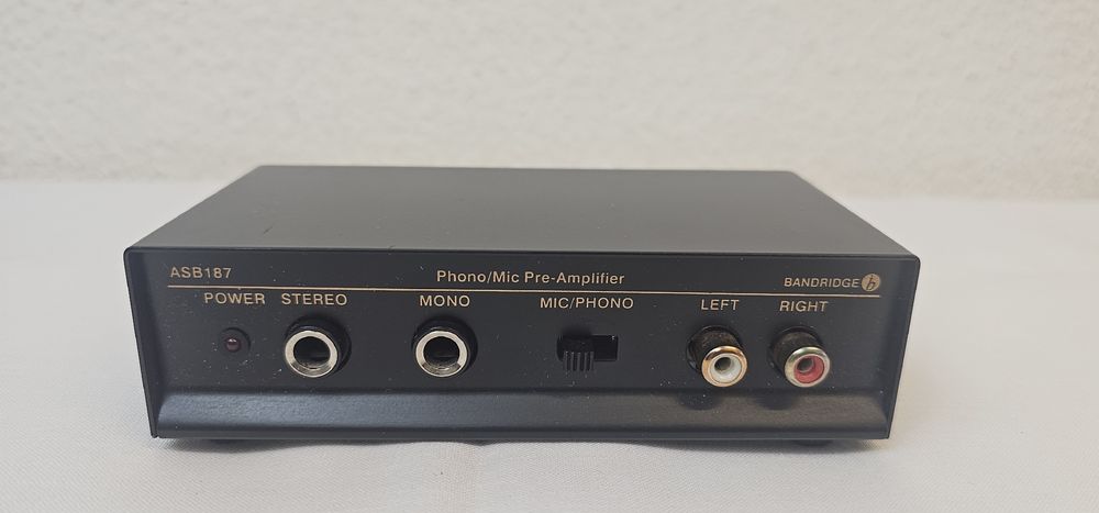 Phono/ Mikrofon Vorverstärker ASB 187 Bandridge (Gebraucht) in ...