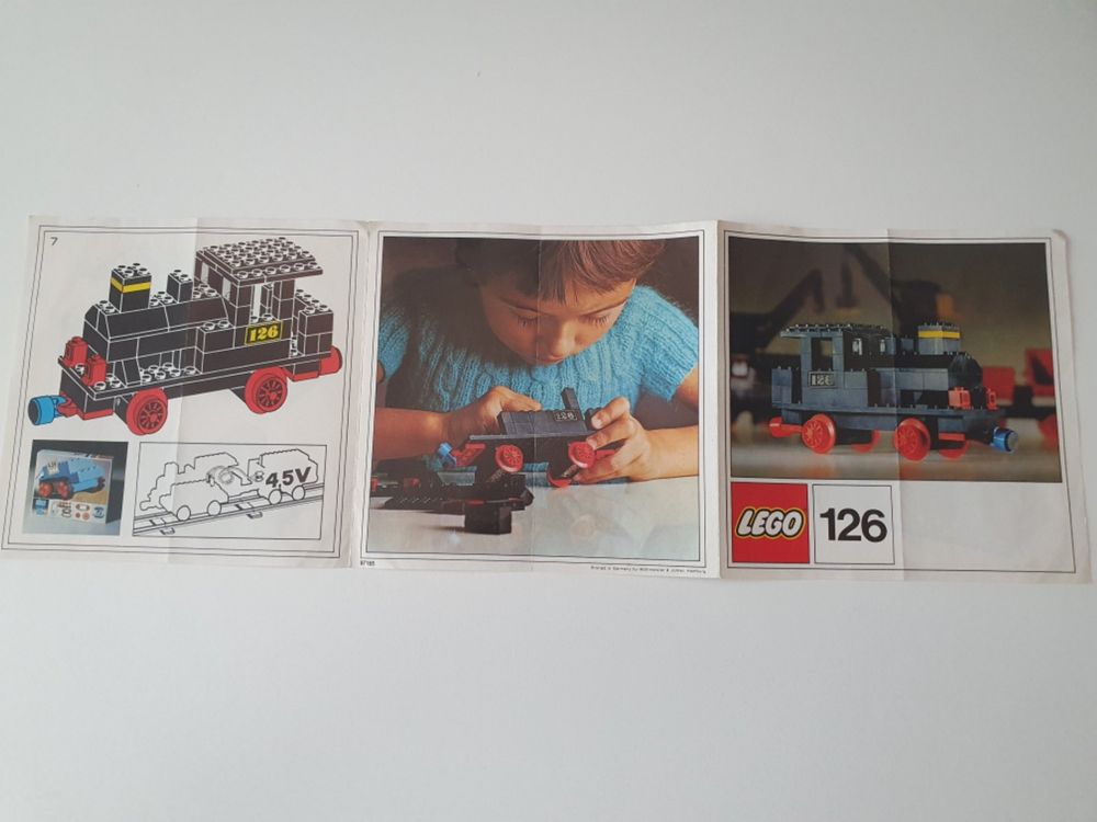 LEGO 126 Dampflokomotive (1970) - Tolle Lok aus den 70er (Gebraucht) in ...
