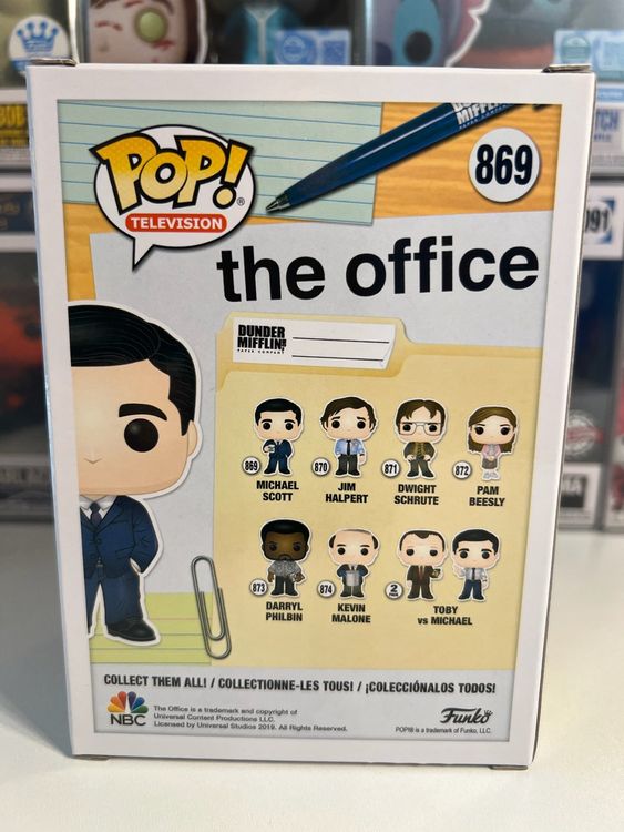 Funko POP! The Office Michael Scott avec Tasse Best Boss (Neu und ...