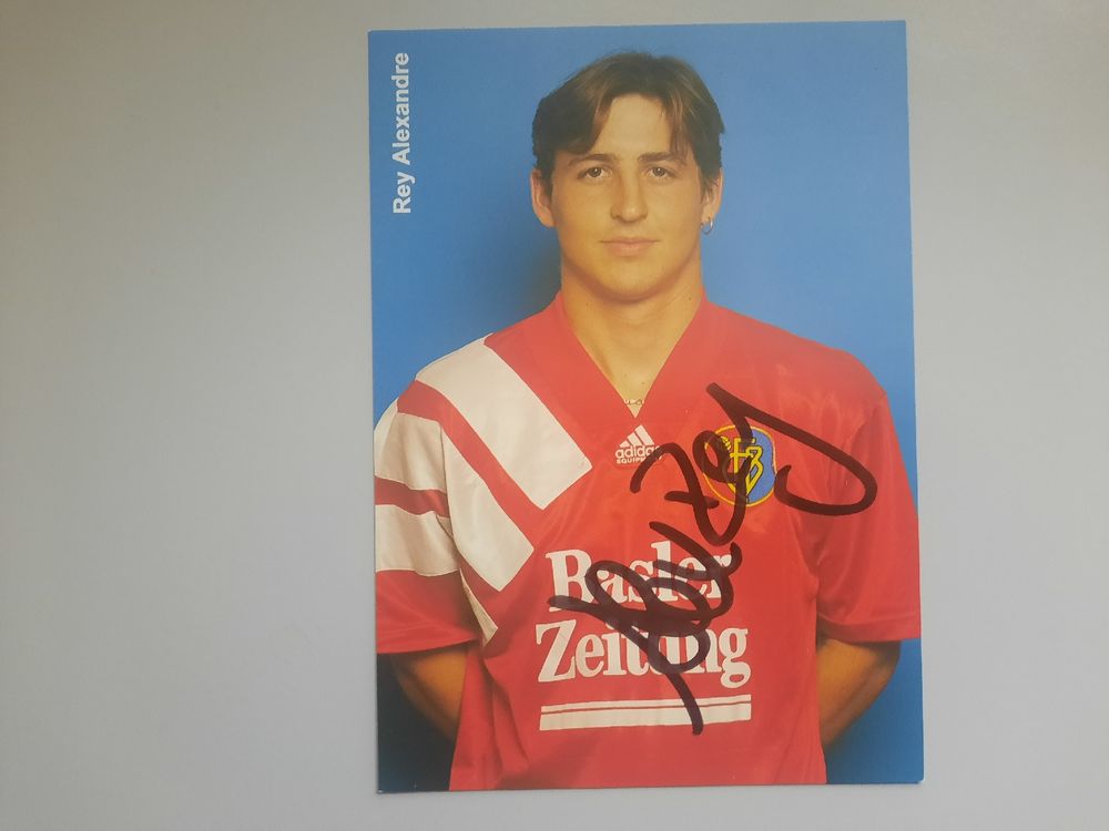 Alexandre Rey / FC Basel , FCB , original Autogrammkarte (Gebraucht) in ...