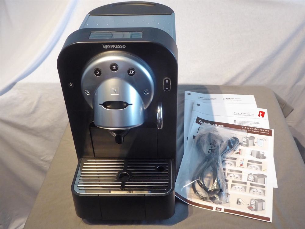 NESPRESSO Gemini CS100 Pro Typ 703 in Topzustand neue Schale (Gebraucht ...