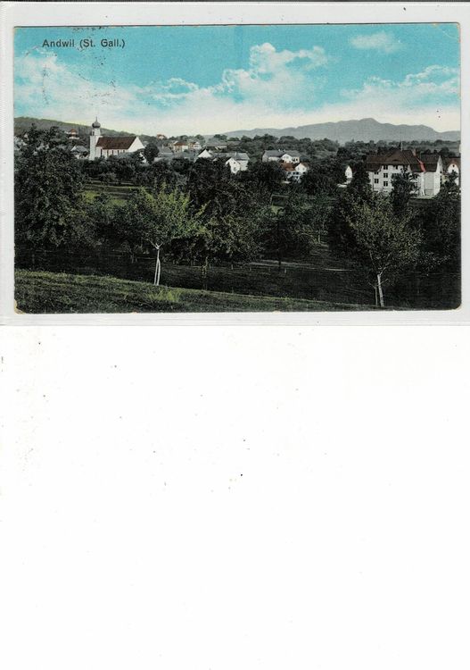 ANDWIL SG gel.1929! (Gebraucht) in Hergiswil NW für CHF 18 – mit Lieferung auf Ricardo kaufen
