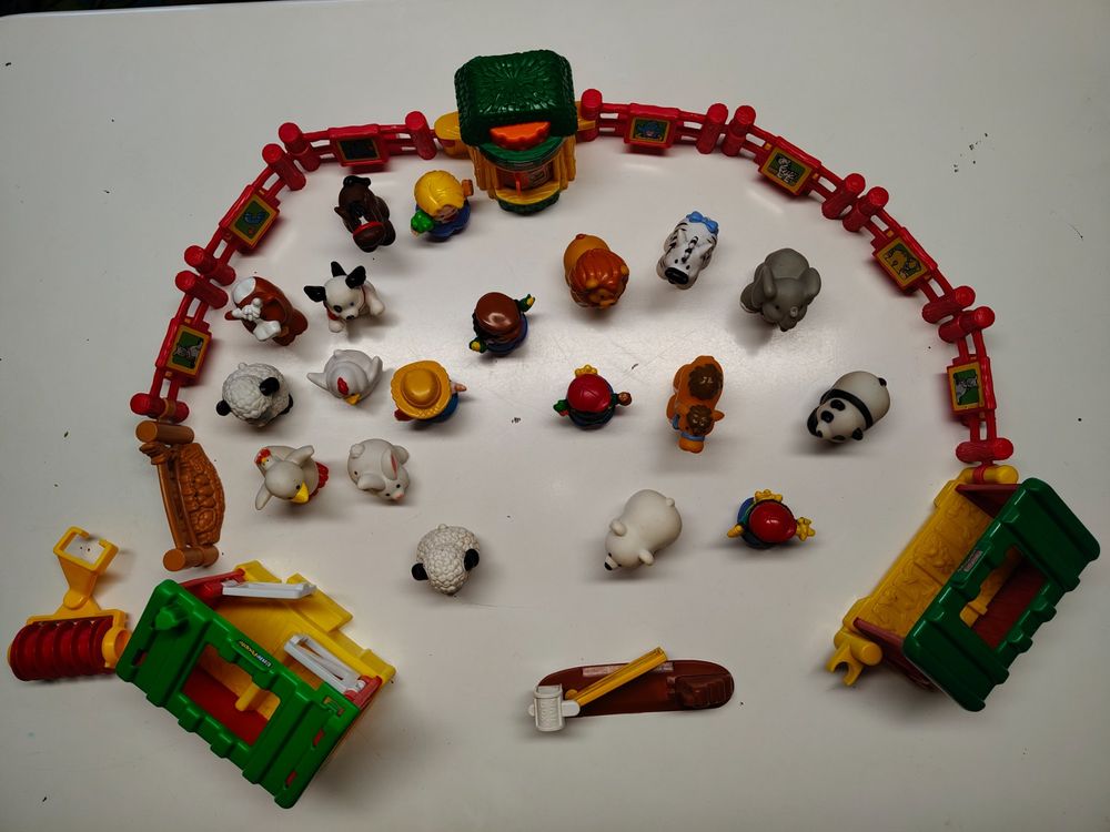 Fisher Price Little People Bauernhof, Zoo viel Zubehör! (Gebraucht) in ...