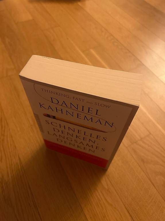 Sachbuch "Schnelles Denken, langsames Denken" von Kahnemann (Gebraucht ...