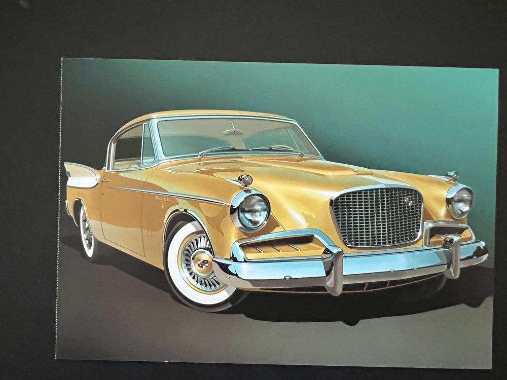 US 2008 Studebaker Hawk 1957 POSTAL CARD ** Luxus (B587) | Kaufen auf ...