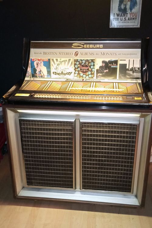 Jukebox Seeburg aus den 60er Jahre mit vielen Singles | Kaufen auf Ricardo