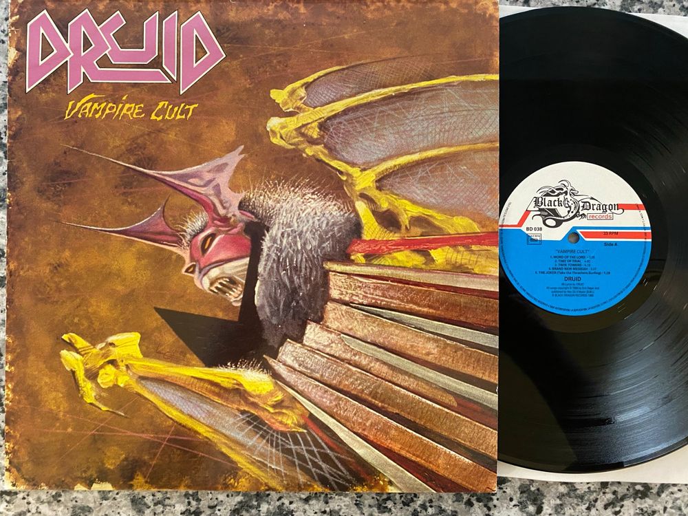 Druid – Vampire Cult [LP FR 1989] | Kaufen auf Ricardo