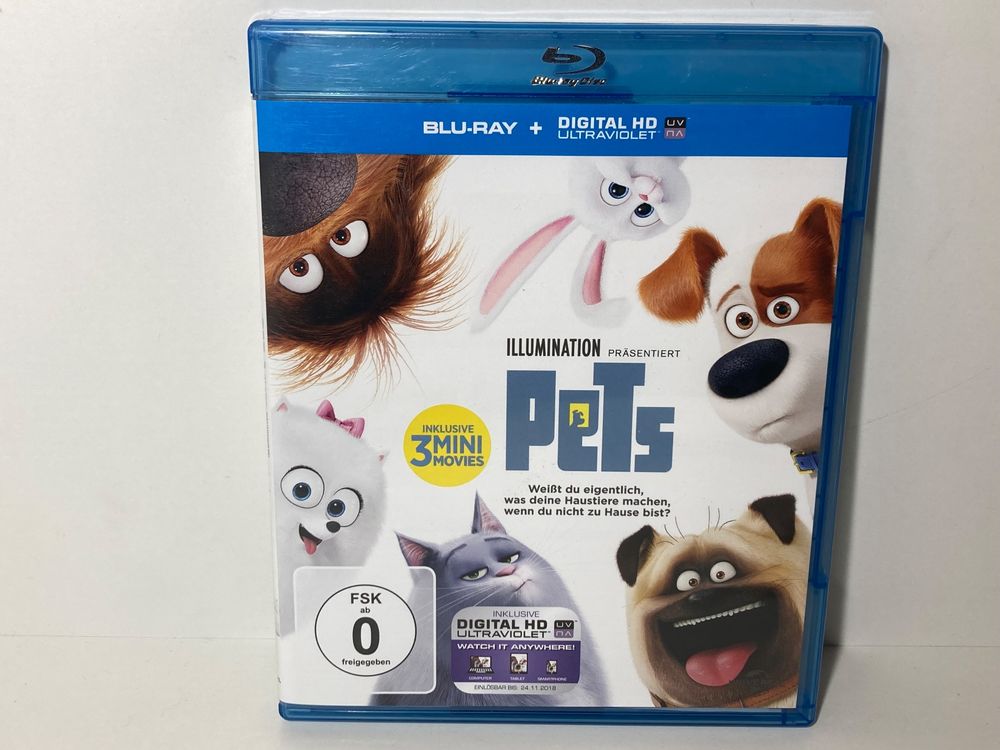 Pets Blu Ray (Gebraucht) in Wilderswil für CHF 4.9 – mit Lieferung auf ...