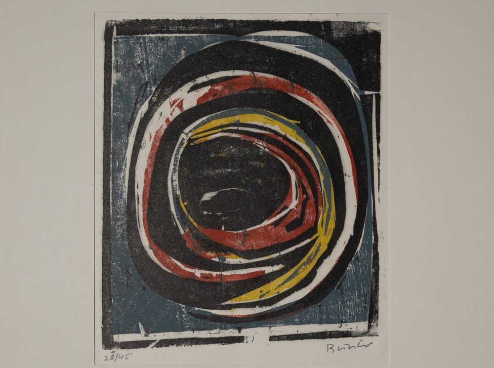 Jean Bünter (1923-1989): Holzschnitt. Schweizer Künstler (Gebraucht) in Bern für CHF 80 – mit ...