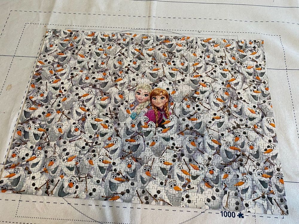 Olaf Puzzle 1000 (Gebraucht) in Zürich für CHF 7 – mit Lieferung auf ...