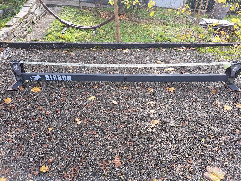 Slackline Gibbon mit Gestell ca. 3m (Gebraucht) in für CHF 71 – nur ...
