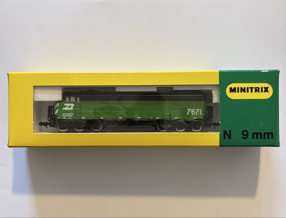 Minitrix N Diesellokomotive U30 BN - guter Zustand! (Gebraucht) in Wädenswil für CHF 40 – mit ...