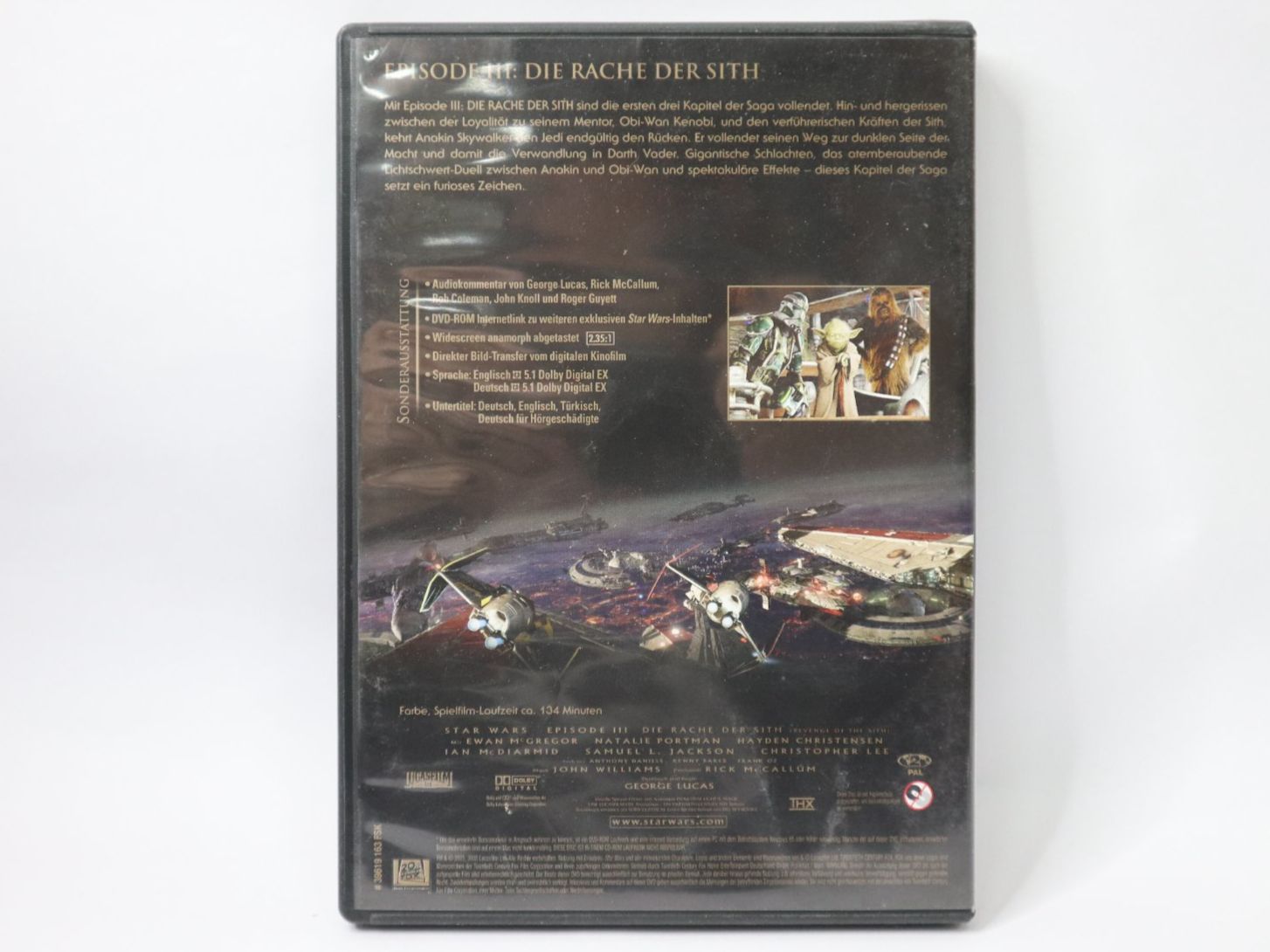DVD Star Wars 3 , Die Rache Der Sith, Kinofassung (Gebraucht) in ...