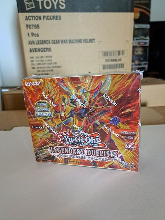 Yugioh/Soulburning Volcano/Display/DE (Neu und originalverpackt) in Sisseln AG für CHF 53 – mit ...