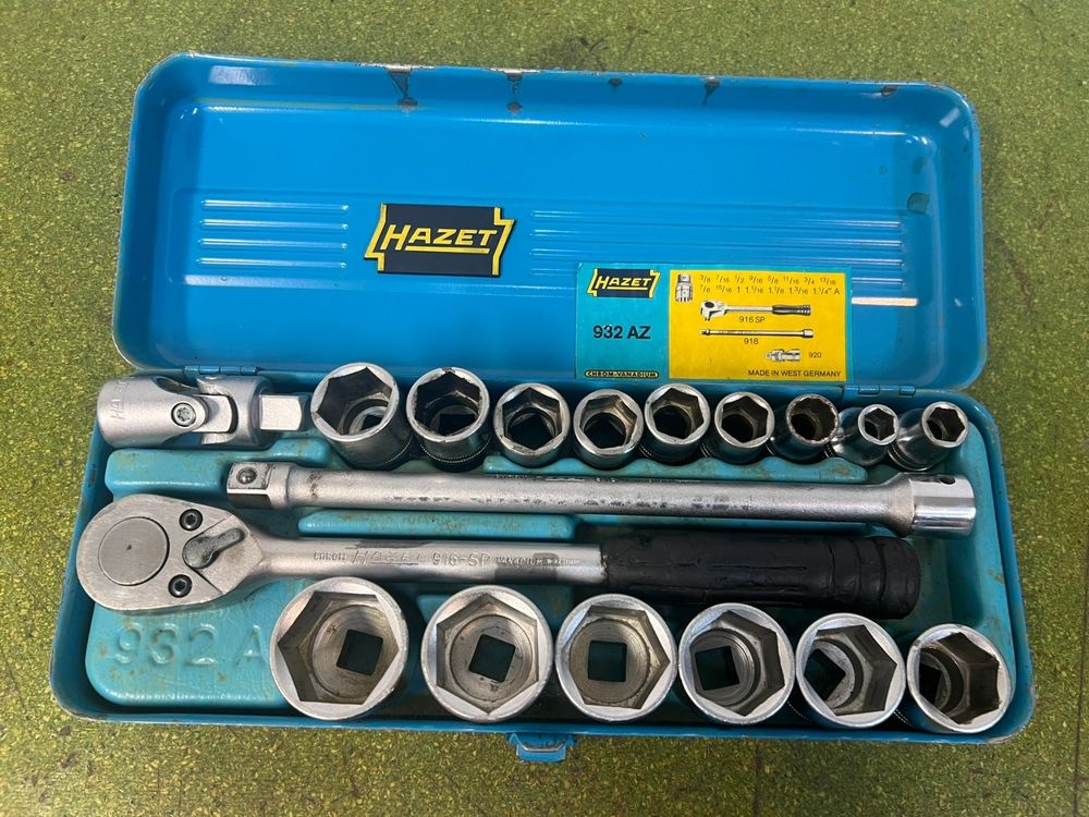 HAZET 932 1/2 Zoll Steckschlüsselsatz Zoll (Gebraucht) in Bättwil für CHF 160 – mit Lieferung ...