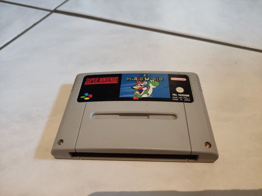 Super Mario World für SNES - PAL Version (Gebraucht) in Villmergen für ...