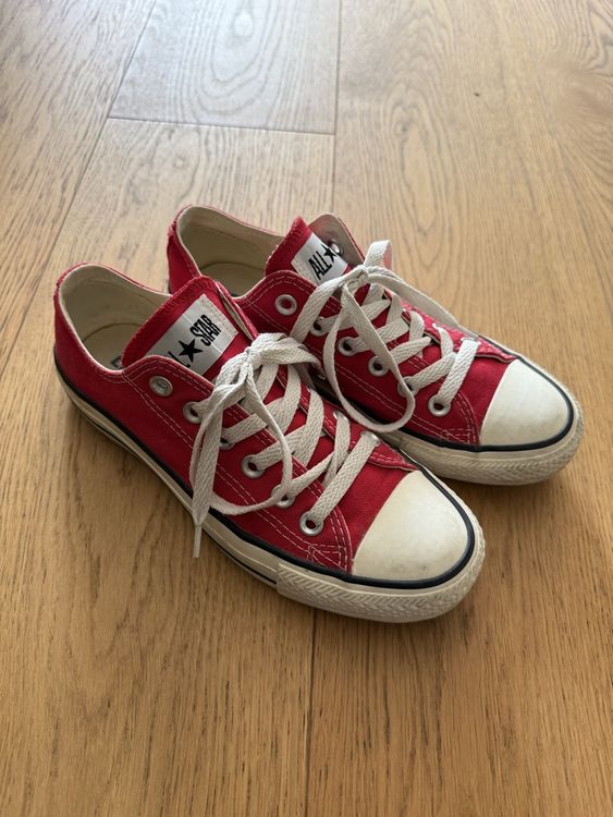 Rote Converse All Stars, Gr. 37 (Gebraucht) in Zürich für CHF 40 – mit ...