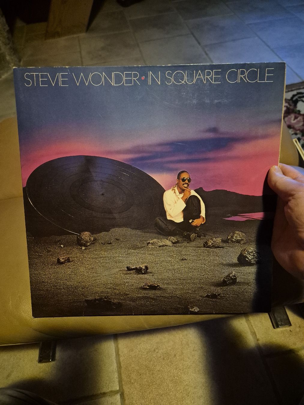 Stevie Wonder - In Square Circle - Schallplatte (Gebraucht) in Grandval ...