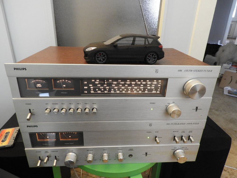 Verstärker und Tuner von Philips Hifi Vintage 70er (Gebraucht) in ...