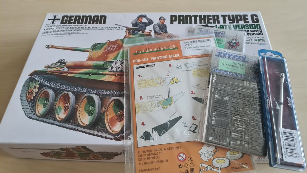 1:35 Panther G late & viel Zubehör - Tamiya 35176 (Gebraucht) in ...