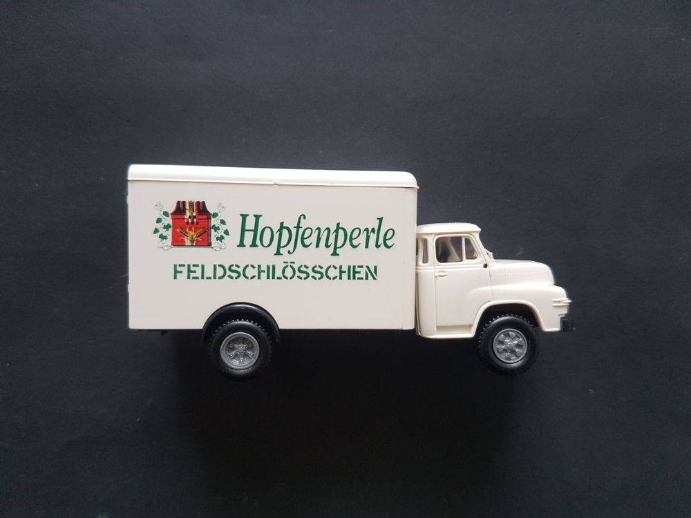Brekina, LKW, MAN, Feldschlösschen Hopfenperle, neu mit OVP (Neu und ...
