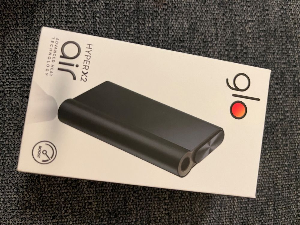 Glo Air Neue Version Schwarz/Black | Kaufen auf Ricardo