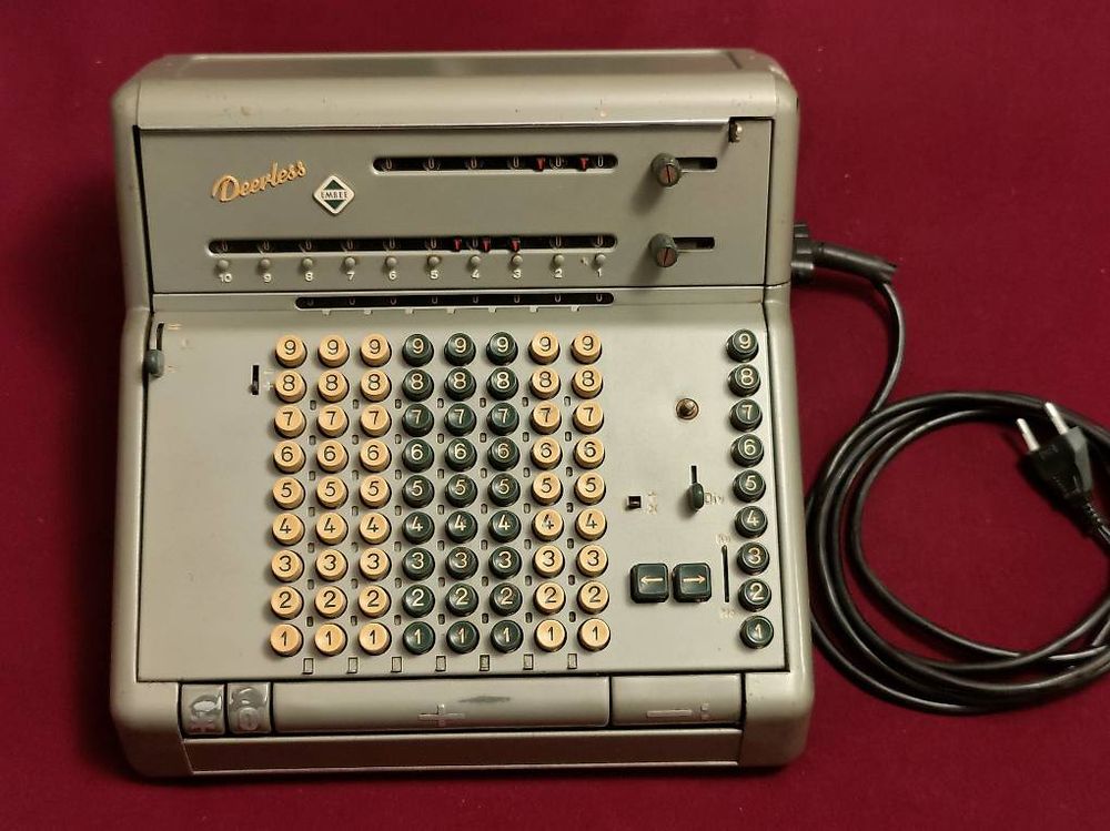 Ancienne rare machine à calculer Peerless (Badenia) (Gebraucht) in ...