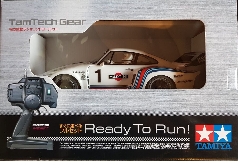 TAMIYA 56709 PORSCHE 935 MARTINI READYSET 1:12 EP 4WD NOS (Neu und ...