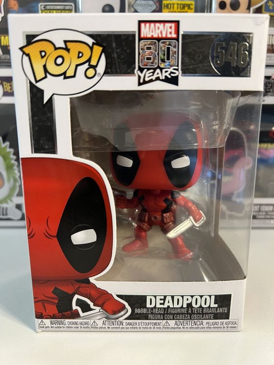 Funko POP! Deadpool - Deadpool with Sword and Gun (D'occasion) à Le ...