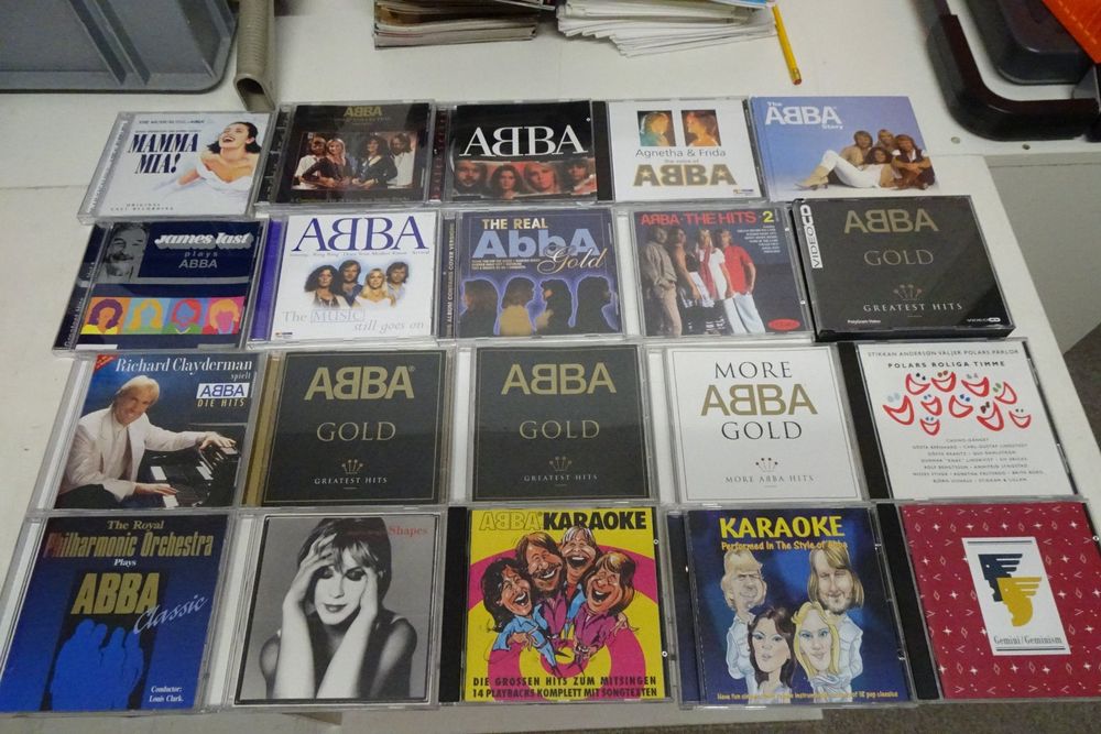 ABBA ABBA ABBA! AB(B)ARTIGE ABBA SAMMLUNG! NUR AB(BA)HOLUNG! (Gebraucht) in Muhen für CHF 311 ...