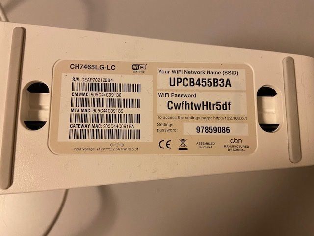 Router Modem UPC | Kaufen auf Ricardo