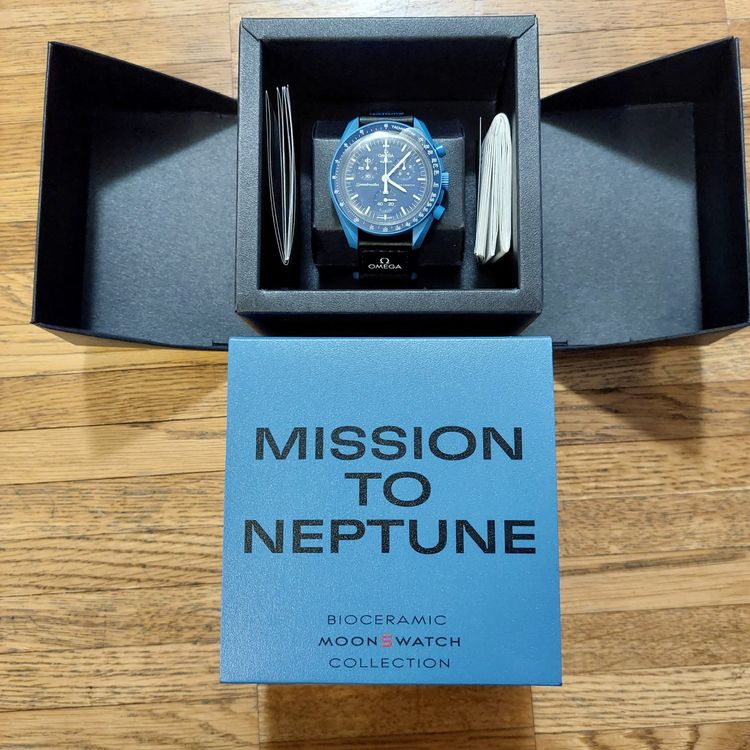 Swatch X Omega Mission To Neptune (Neu und originalverpackt) in Fahrweid für CHF 350 – mit ...