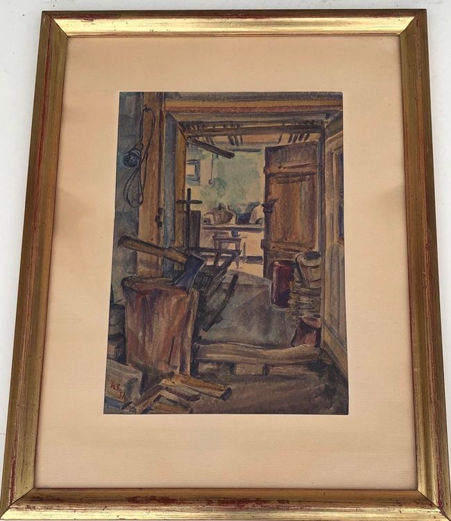 Hans Rudolph Schwarzenbach Orig Aquarell (Gebraucht) in Hochdorf für CHF 20 – mit Lieferung auf ...
