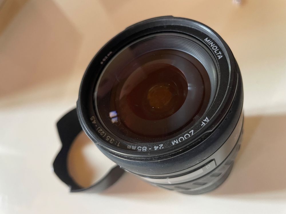 Minolta af zoom 24-85mm f3.5-4.5 (Gebraucht) in Embrach für CHF 30 – mit Lieferung auf Ricardo ...