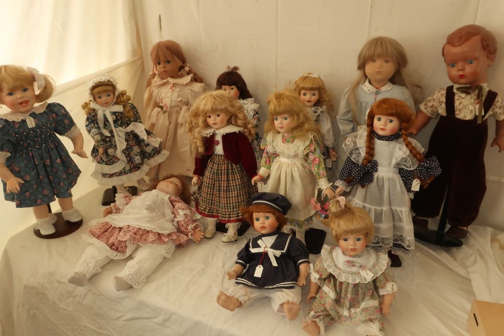 13 Puppen, zum Teil mit Stempel, Promenade, ab nur 1 Fr.!!! (Gebraucht ...