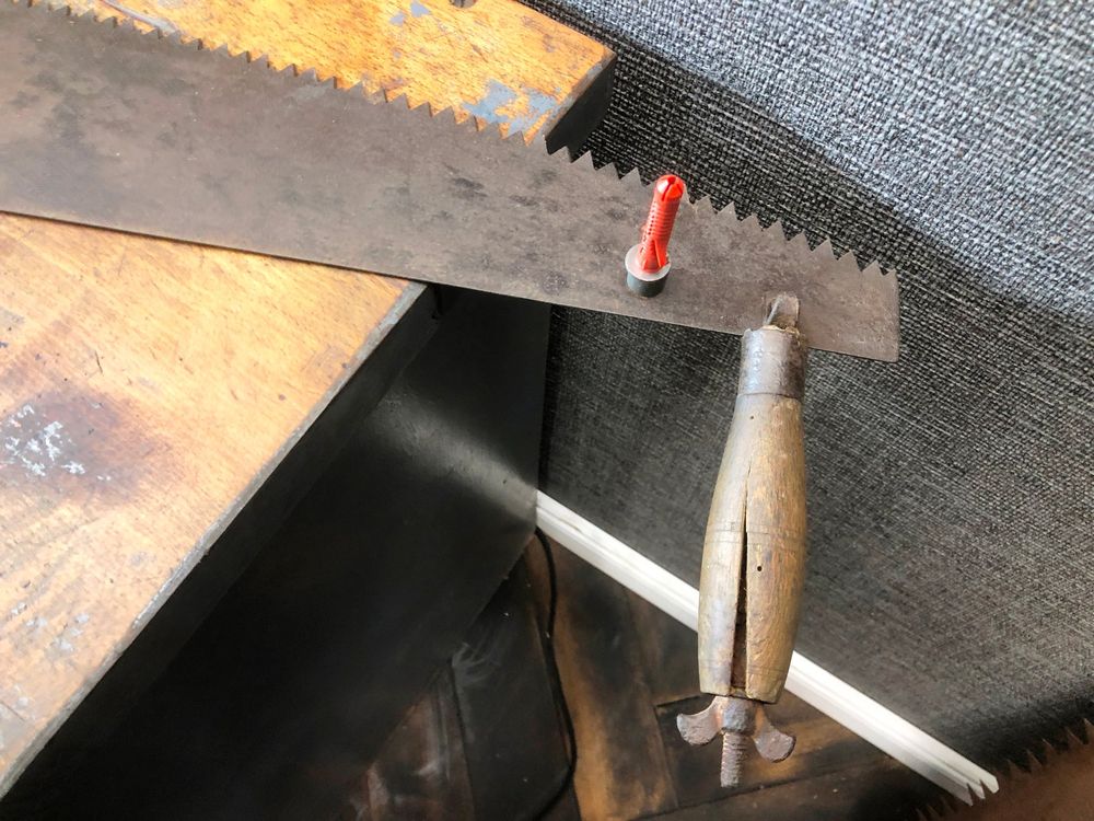 Säge antik Deko oder als Magnetwand usw. (Gebraucht) in Laufenburg für ...