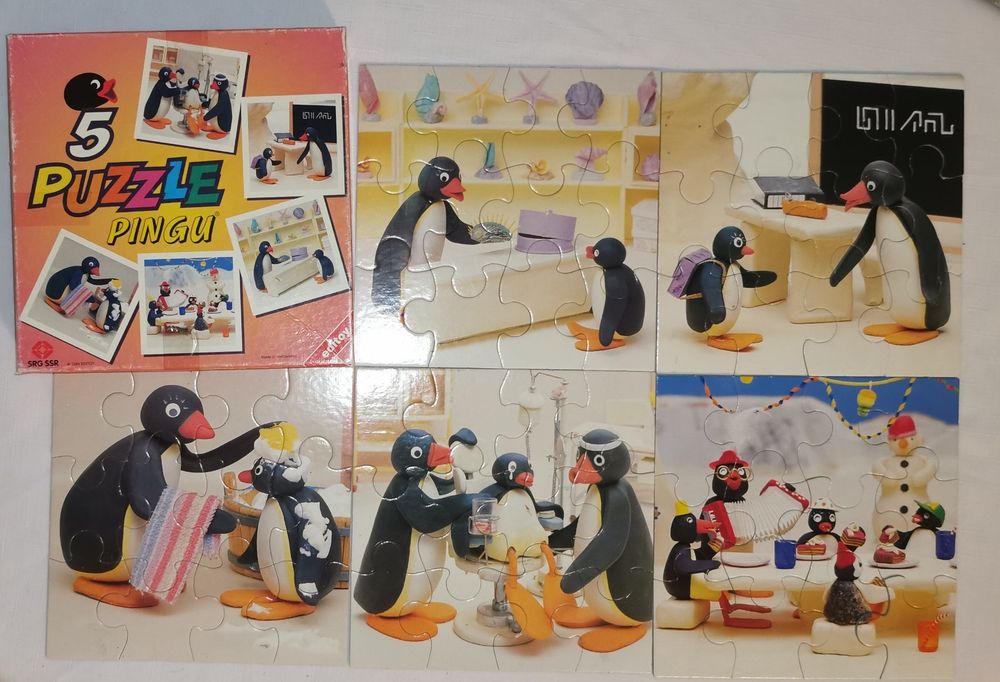 PINGU PUZZLE 5 in 1 à12 Teilig | Kaufen auf Ricardo