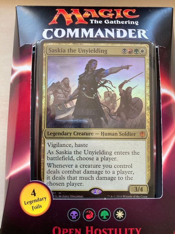 Commander-Deck „Open Hostility“ (Gebraucht) in Selzach für CHF 75 – mit ...