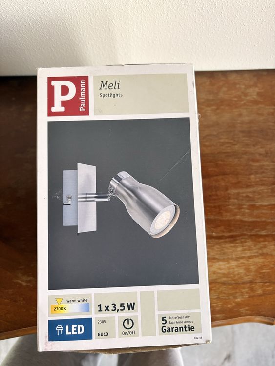 Paulmann Meli Spotlight, 1x3.5W, GU10, Neu (Neu (gemäss Beschreibung ...