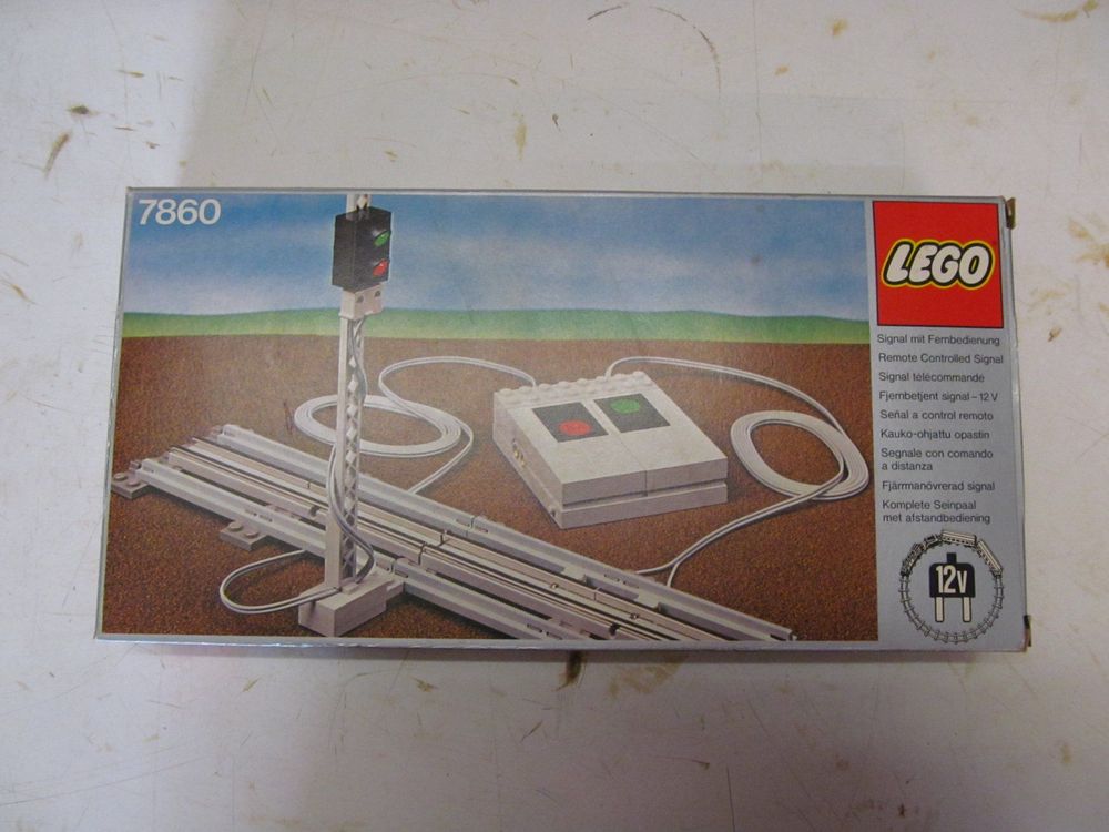 LEGO 7860 SIGNAL MIT FERNBEDIENUNG IN ORIGINAL SCHACHTEL | Kaufen auf ...